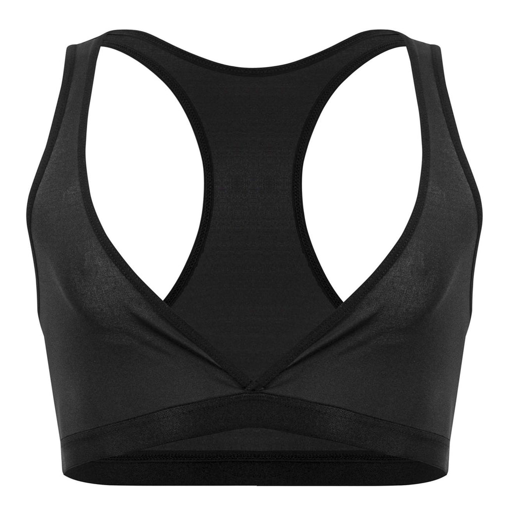 PLURAL PL003 Non-binary Underwear Bra Top Black
